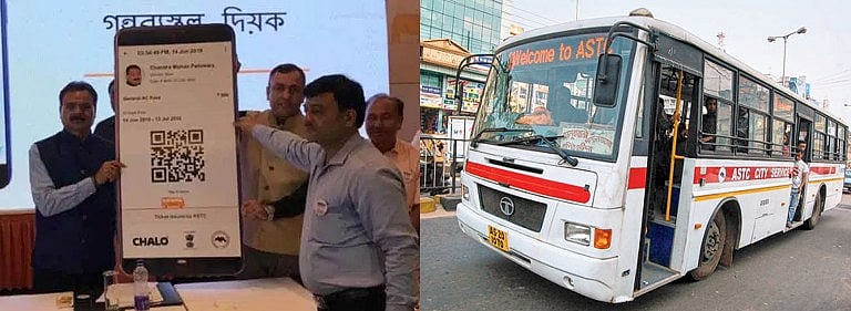 ASTC launched Live Bus Tracking "Chalo App" for Guwahatians