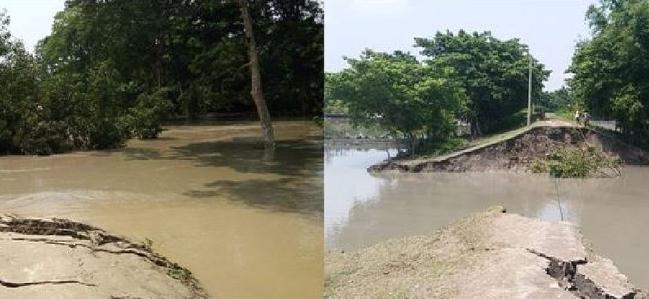 1,27,330 People of 199 Villages in Darrang District Affected by Flood