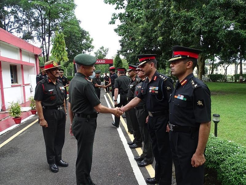 Eastern Army Commander Lieutenant General M M Naravane visits Trishakti ...