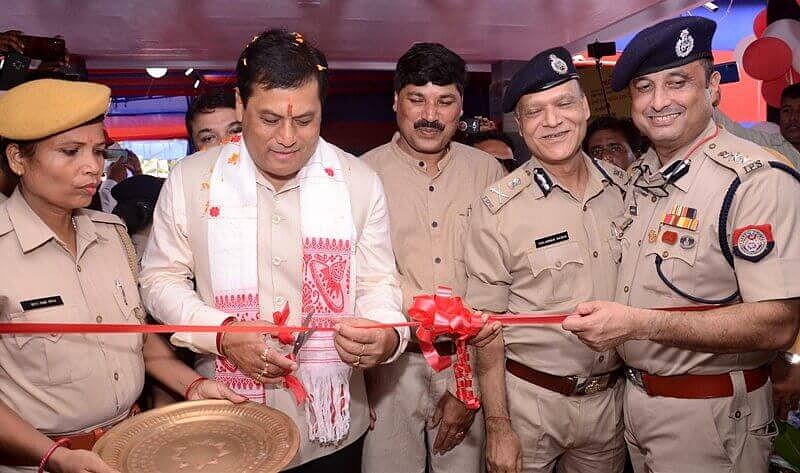 CM Sarbananda Sonowal Inaugurates Newly Constructed Rangia Police Station