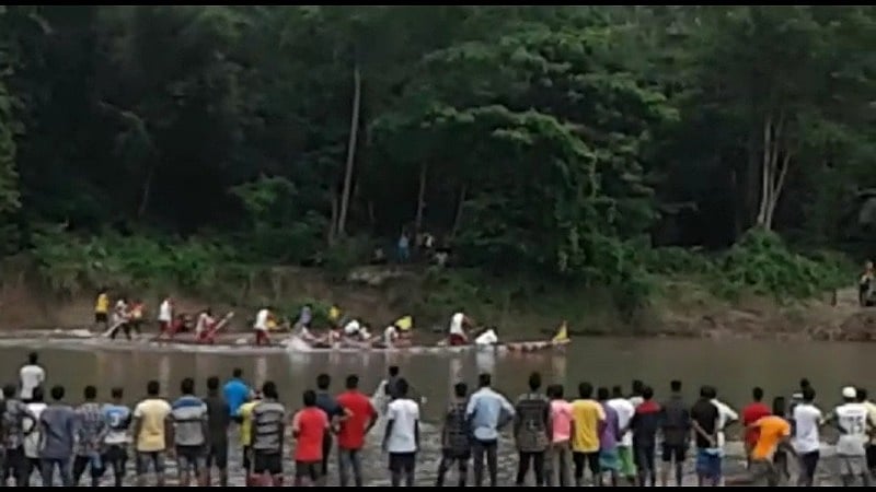 Celebrating since 1944, Nalbari observes boat race on Krishna ...