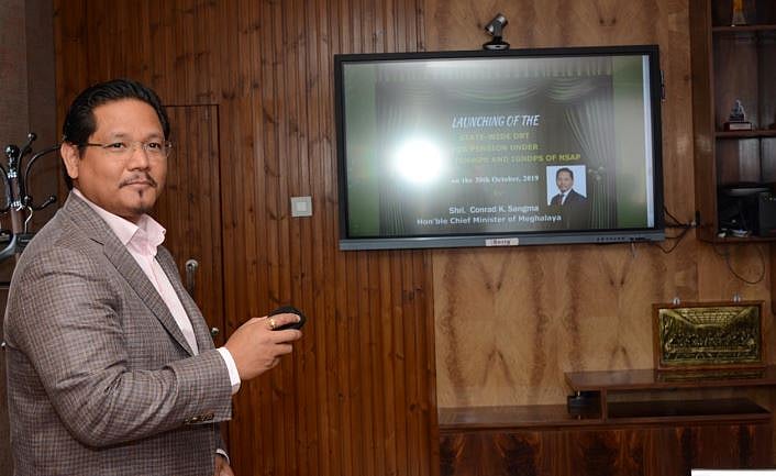 CM Conrad K Sangma inaugurates Direct Benefit Transfer Pension Scheme