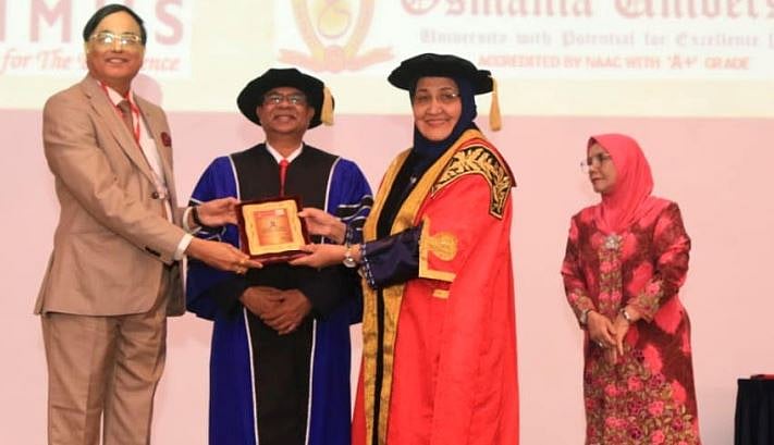 Dr. Sanat Kumar Saha Receives Award for Inspirational Research Work