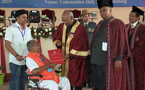 26th Convocation of North Eastern Hill University (NEHU), Shillong