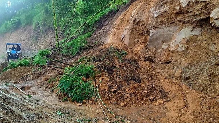 Vital Road Link between Lanka-Umrangsu-Garampani Restored