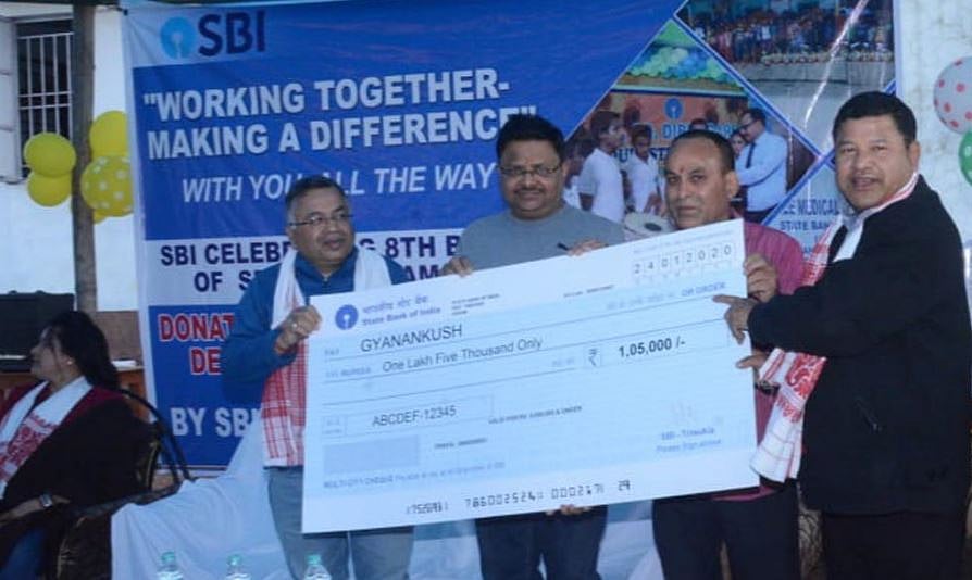 SBI Regional office Tinsukia organizes CSR programme