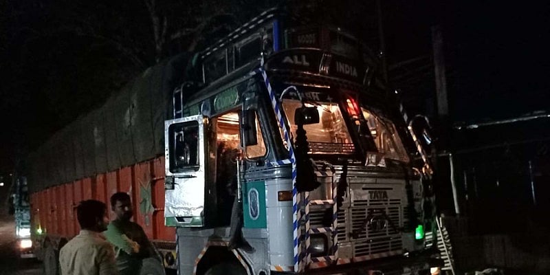 Two trucks laden with Burmese supari seized at Dillai check post