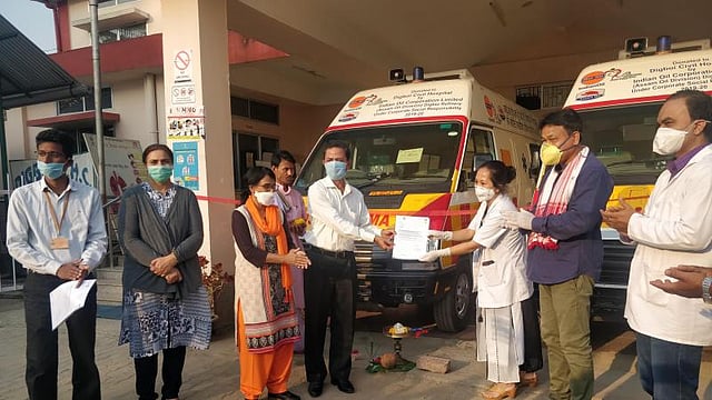 IOCL (AOD) Digboi Refinery donates two ambulances to Digboi Civil ...