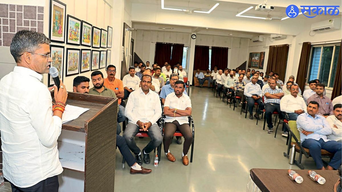 Nilesh Lanke : एमआयडीसीचा कायापालट करणार ;नीलेश लंकेNilesh Lanke speak ...