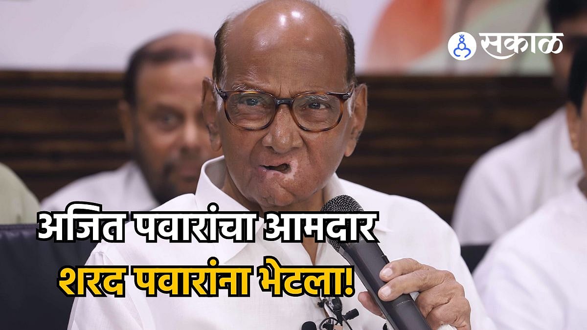 Sharad Pawar: 'ज्यांनी आमचं काम केलं ते आमचे'; अजित पवारांच्या ...