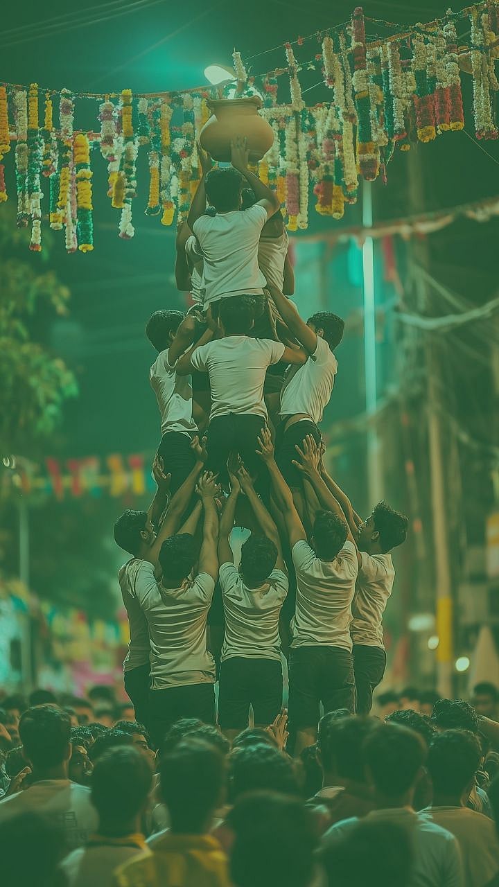 Dahi Handi Celebration Photos|मुळीच नव्हत रे कान्हा.. एका क्लिकवर पाहा ...