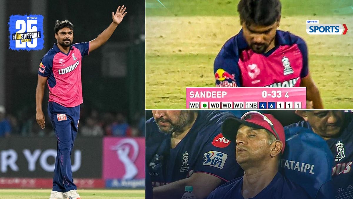 SANDEEP SHARMA BOWLS 11-BALL OVER IN IPL 2025 | RARE RECORD IN IPL ...