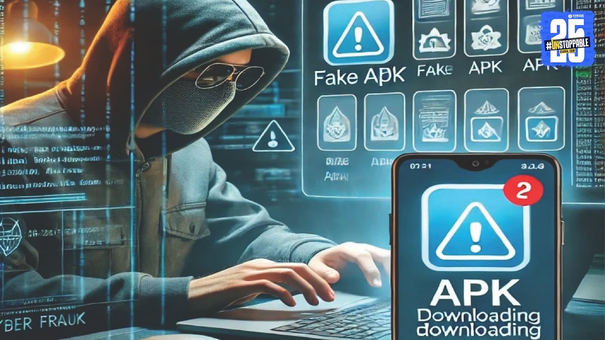 APK Scam : एका क्लिकवर दहा लाखांची फसवणूक! एपीके फाईलचा सायबर स्फोट|APK ...