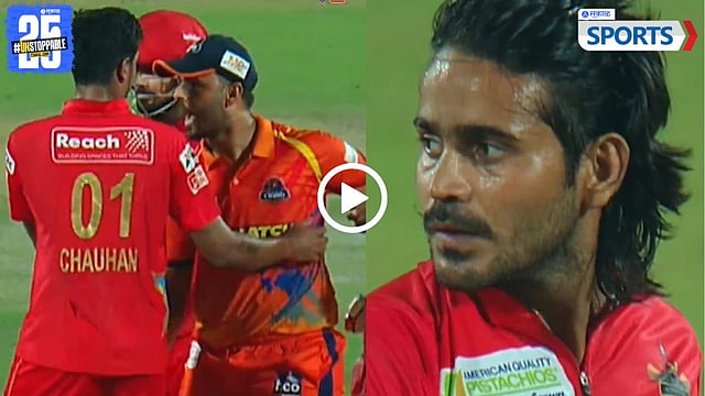 NITISH RANA VS DIGVESH RATHI FIGHT IN DELHI PREMIER LEAGUE 2025 | RANA ...