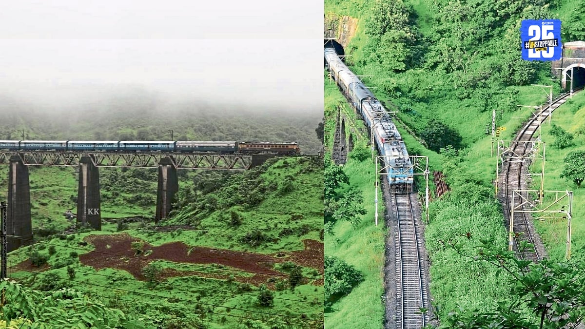 Kasara Ghat : कसारा घाट बनला मिनी महाबळेश्वर! पावसाळ्यात पर्यटकांची ...