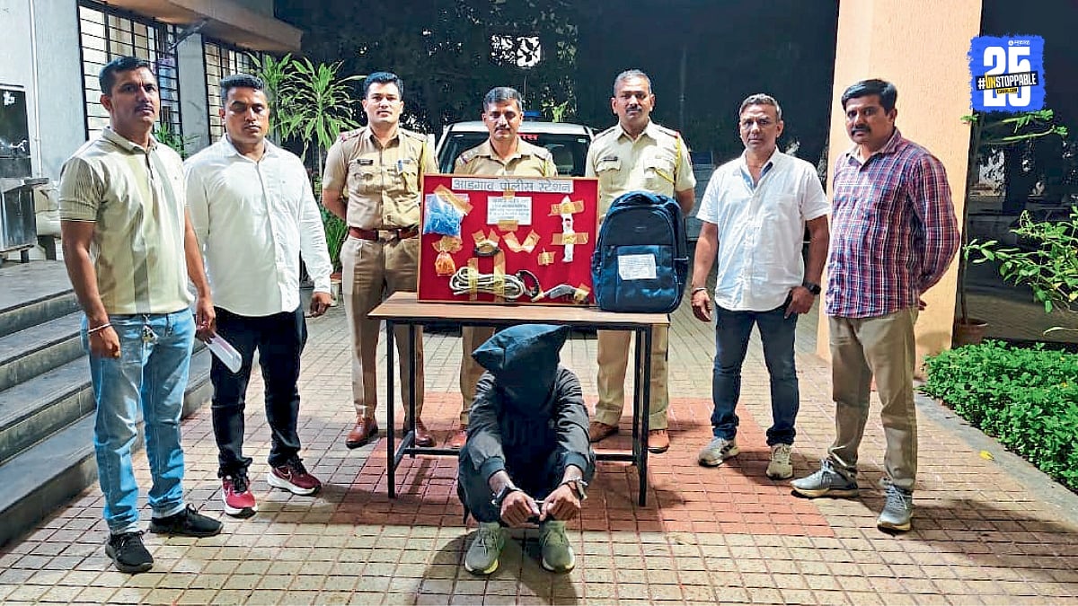 Crime News : नाशिकमध्ये दरोडेखोरांचा सिनेस्टाइल पाठलाग; दरोड्याच्या ...