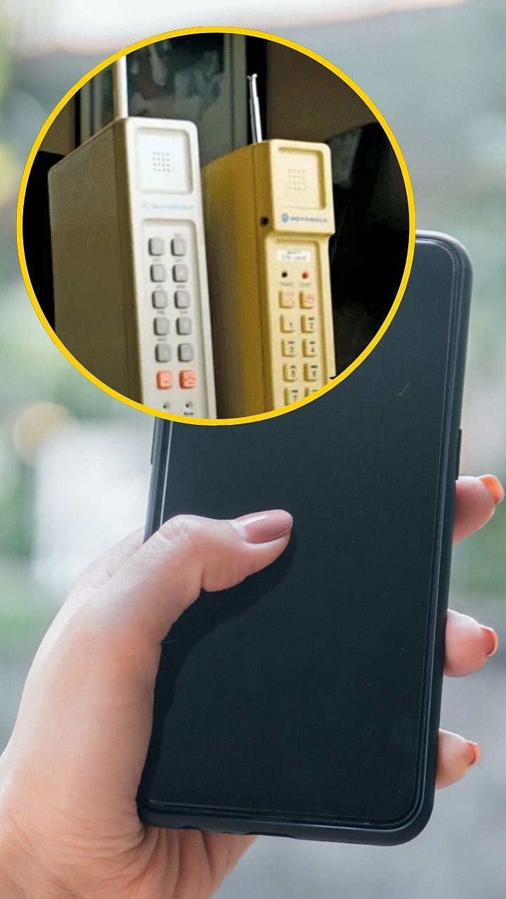 History Of First Mobile Phone Weight and Battery Charging Time | जगातील ...
