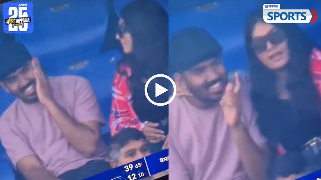 FEMALE FAN SLAPS MALE SPECTATOR DURING IND VS WI 2ND TEST AT DELHI ...
