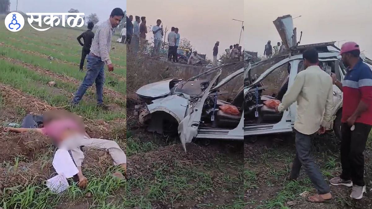 Karanja Car Accident : मूर्तिजापूर–कारंजा मार्गावर भीषण कार अपघात ...