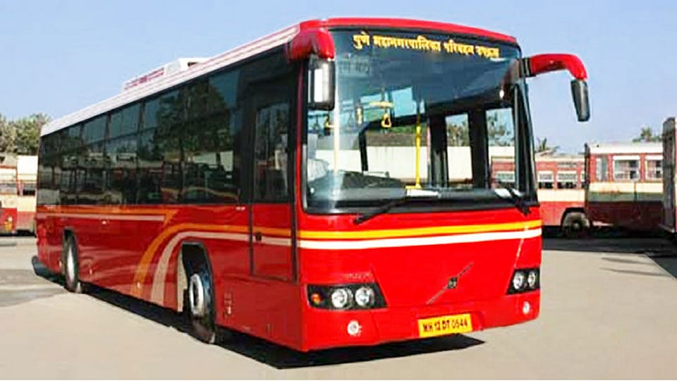 PMP Bus : ‘पीएमपी’च्या ताफ्यात आणखी ५०० बस 500 cng buses in PMP bus ...