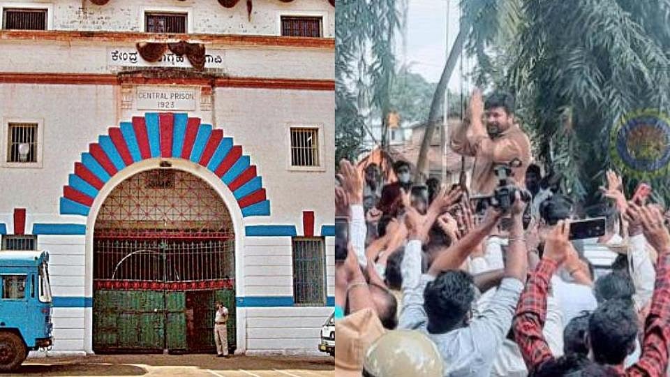 हिंडलगा जेलमधून 'माजी मंत्री' सुटताच आमदाराने बांधली 'राखी'