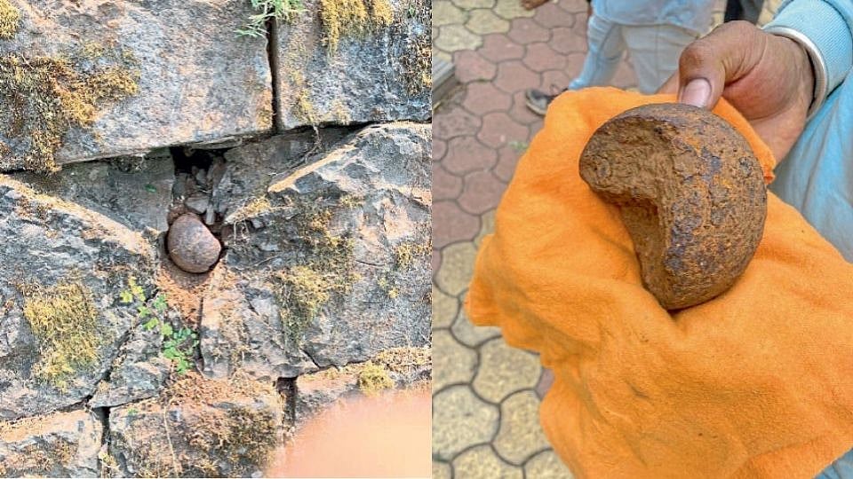 Panhala Fort | सिद्दी जोहरचा वेढा, पन्हाळ्यावर लोखंडी तोफगोळा