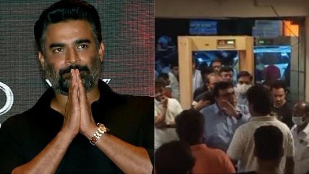 'रॉकेट्री' च्या स्क्रीनिंग दरम्यान थिएटरात राडा, माधवनला करावं लागलं ...