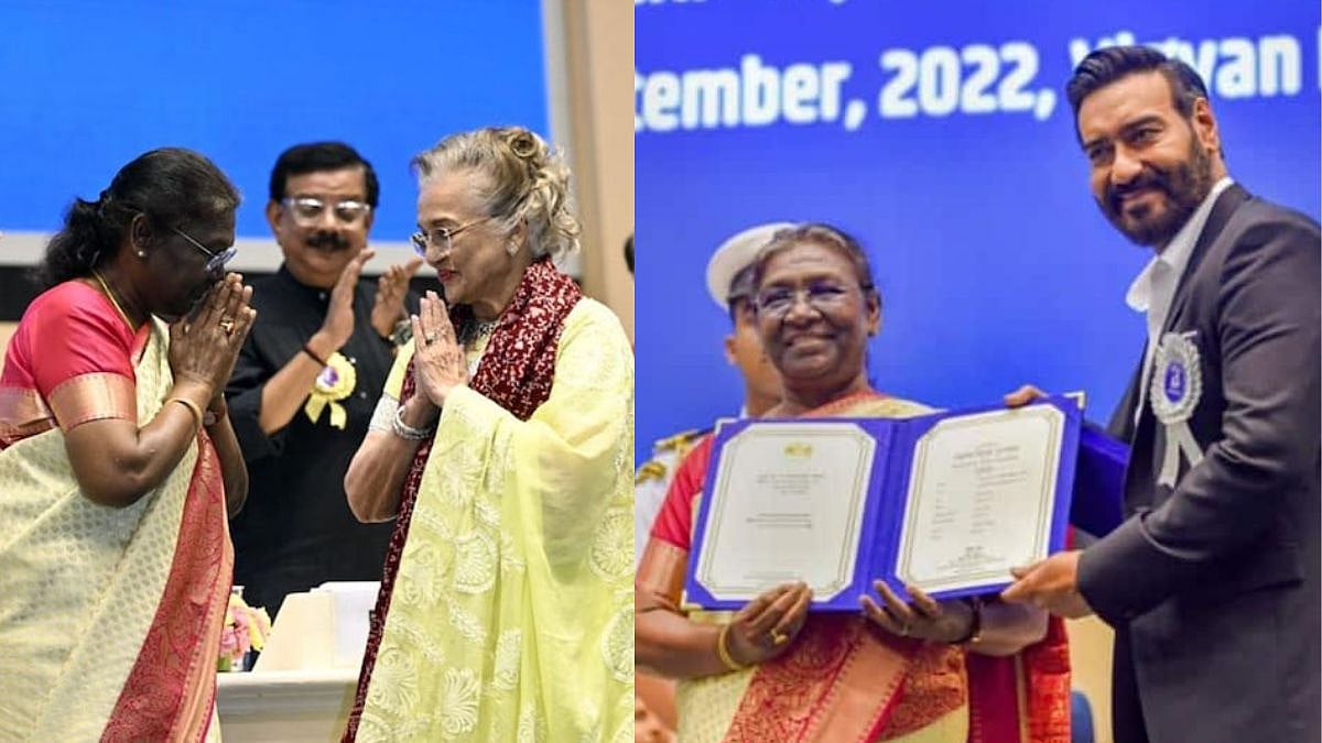 68th National Award: विजेत्यांच्या चेहऱ्यावर ओसंडून वाहत होता ...