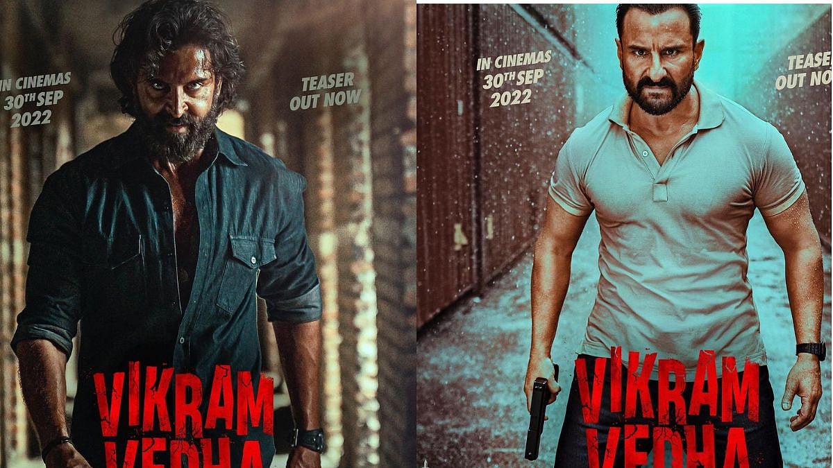 Vikram Vedha: विक्रम-वेधा नाराज, एकत्र प्रमोशन टाळतायत...प्रदर्शनाआधीच वादाची चर्चा Hrithik ...