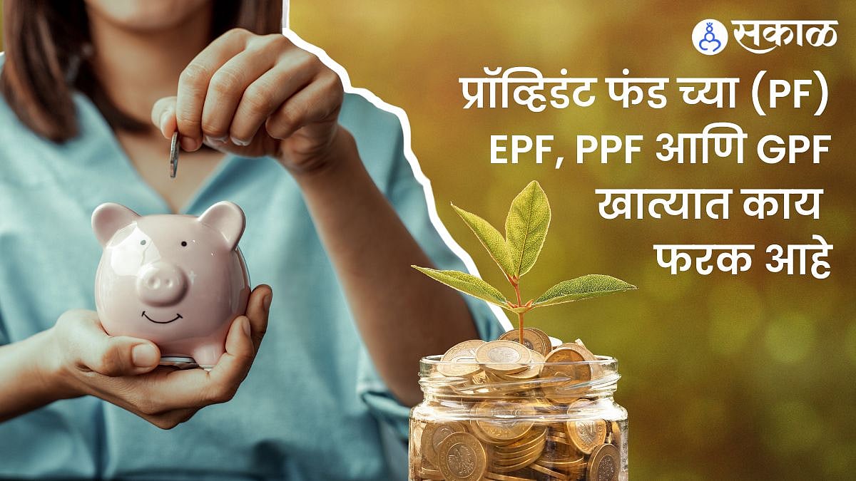 प्रॉव्हिडंट फंडच्या (PF) EPF, PPF आणि GPF खात्यात काय फरक आहे; वाचा सविस्तर