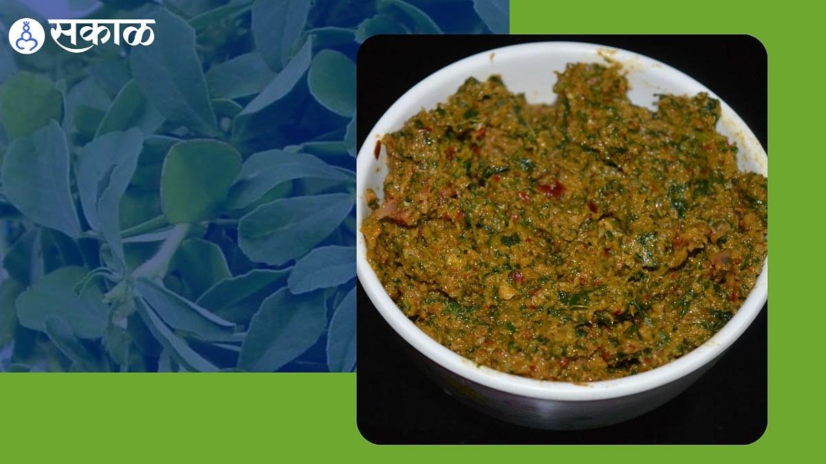 Methi Chutney: हिवाळ्यात खायला पौष्टिक अशी मेथीची चटणी कशी तयार करायची?