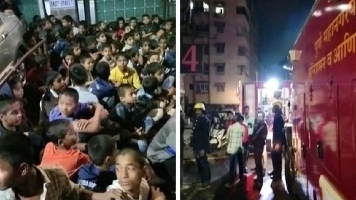 Pune Orphanage Fire : पुण्यात अनाथ आश्रमाला आग; अग्निशमन दलाकडून १०० ...