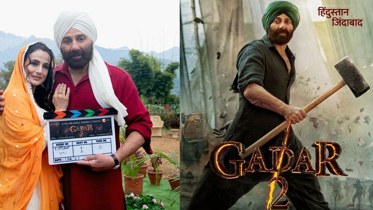 Gadar 2 First Look: ढाई किलो का हाथ येतोय.. गदर 2 मध्ये सनी देओलचा ...