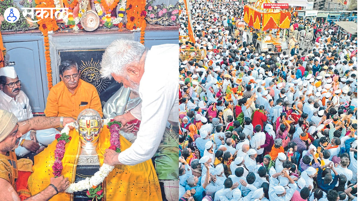 Sant Nivruttinath Yatrotsav : अवघी दुमदुमली त्र्यंबकेश्‍वरनगरी ...