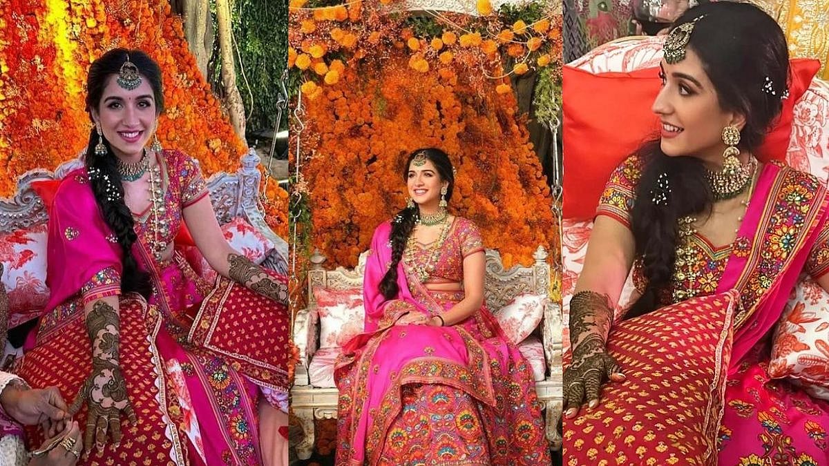 अंबानींच्या धाकट्या सुनबाईची मेहंदी सोशल मीडियावर रंगली! | Radhika ...