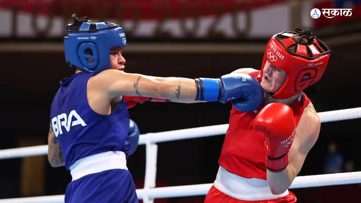 World Women Boxing : यजमान भारताने गाजवला पहिला दिवस World Women Boxing ...