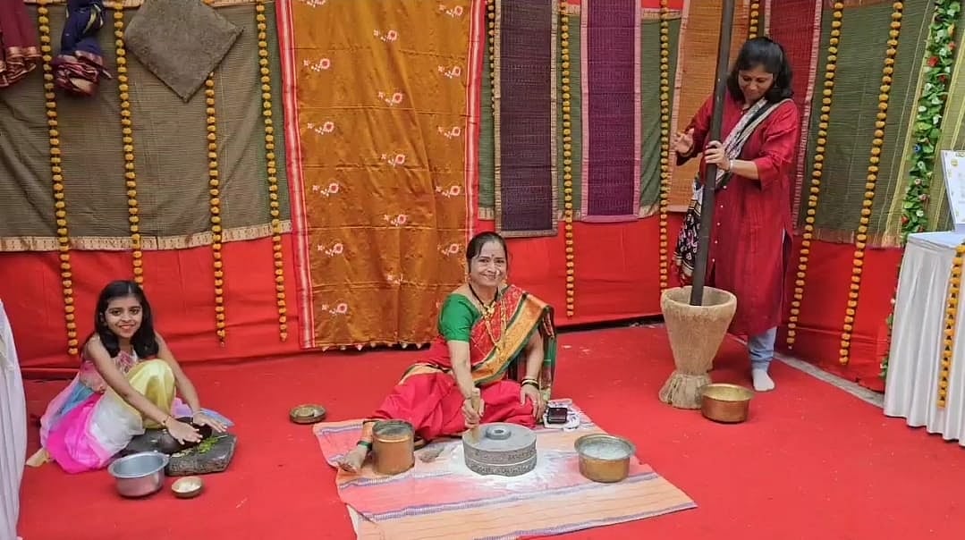 Mumbai : भारतीय संस्कृती...कला गुणांनी बहरला फडके रोड Mumbai Indian ...