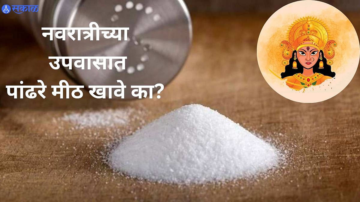 Chaitra Navratri Fasting Rules : नवरात्रीत मीठ खाल्ल्याने उपवास मोडतो ...
