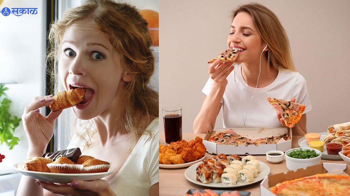 Over Eating : तुम्ही सतत काही तरी खात असता काय? वारंवार भूक का लागते ...