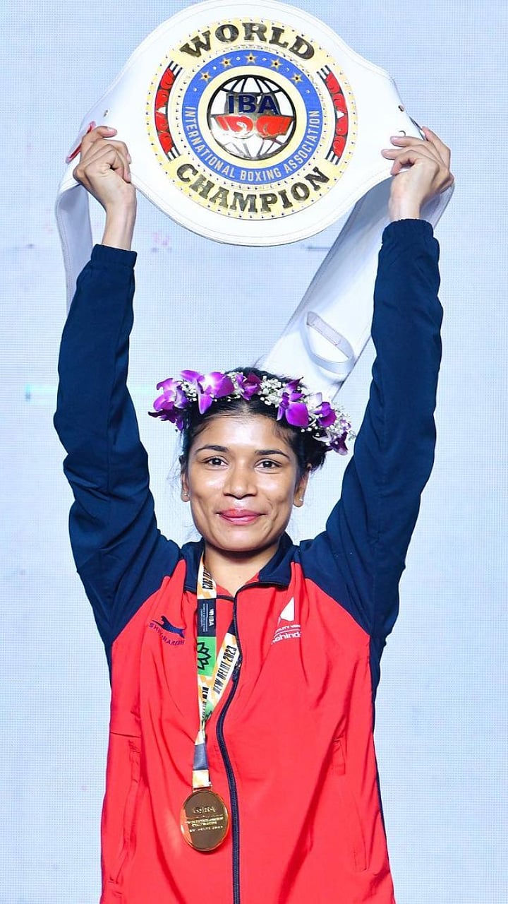 Nikhat Zareen : वर्ल्ड चॅम्पियन निखतचे कधीही न पाहिलेले फोटो पाहाच