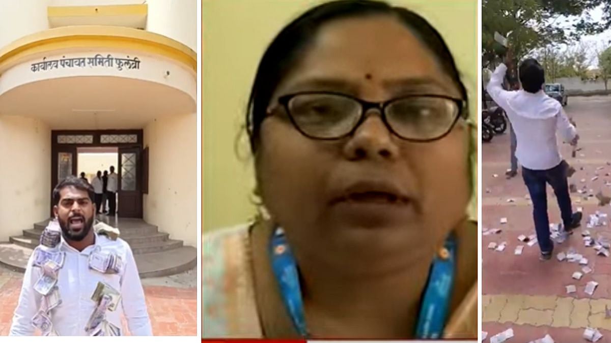 Viral Video : तरुण सरपंचाने नोटा उधळल्या, मंत्री गिरीश महाजनांनी दखल ...