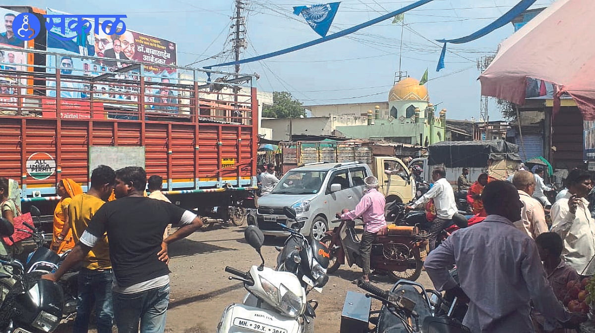 Nandurbar News : तळोद्यातील वाहतूक कोंडींने नागरिक हैराण; नियम धाब्यावर ...