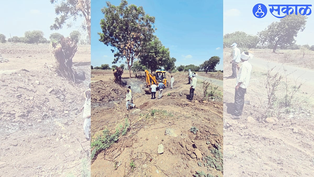 Dhule News : पंधरा वर्षांपासून बंद पाटचारीची दुरुस्ती; शेतकऱ्यांना ...