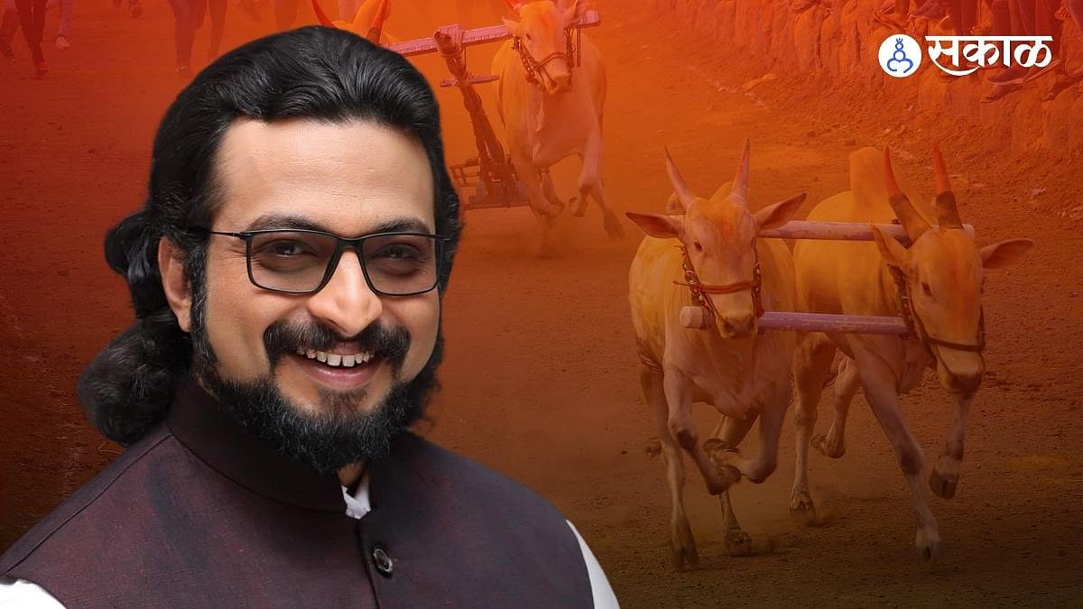 'घाटात घुमणार भिर्रर', अमोल कोल्हेंनी बैलगाडा शर्यतीचा विजय केला यांना ...