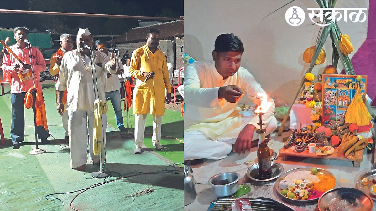 Folk Art: ग्रामीण भागात आजही होतो लोककलेचा जागर! लग्नसराईमुळे जागरण ...