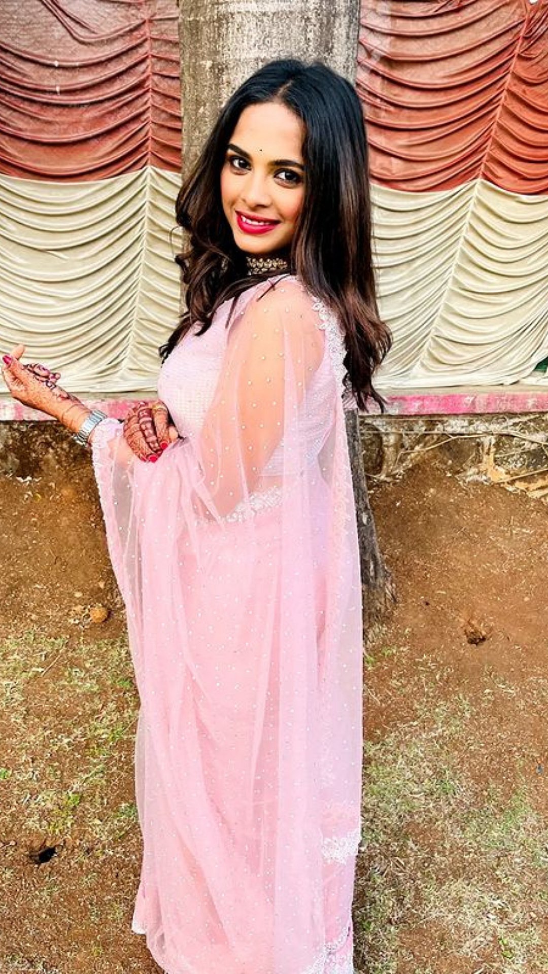 Amruta Dhongade : अमृताचं साडीत खुललं सौंदर्य...