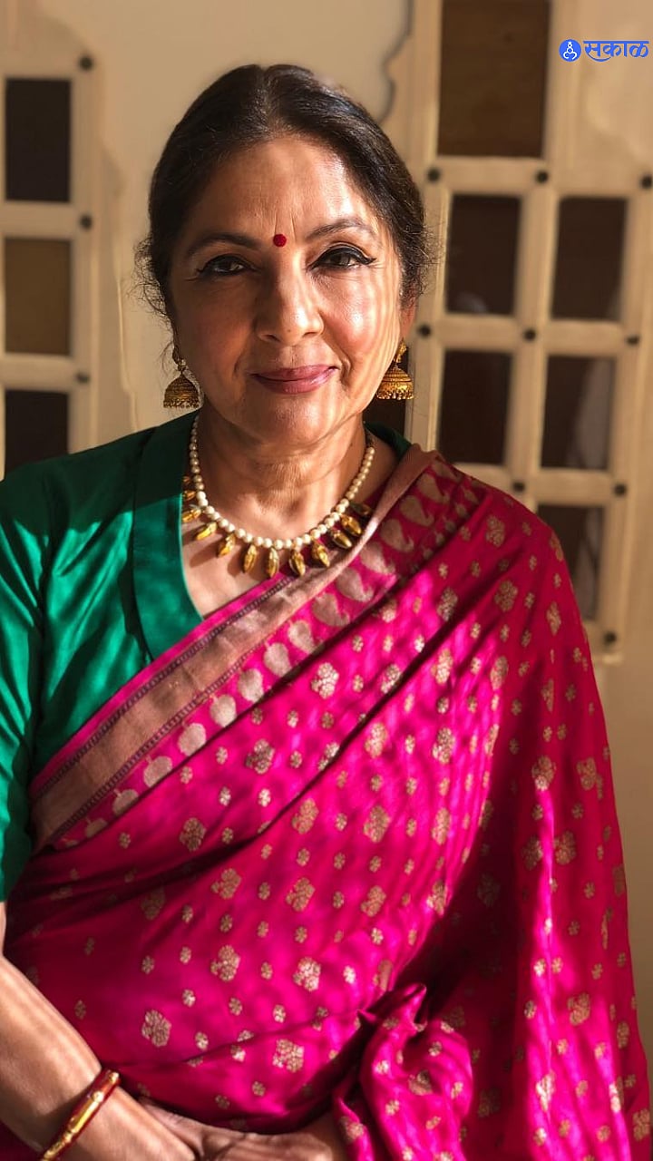 Nina Gupta : नीना गुप्ताचे ४० डिग्रीमध्ये शूट