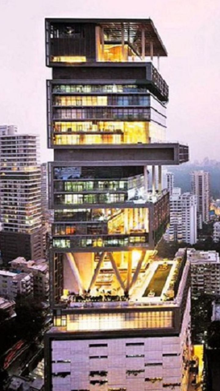 Antilia House : 600 लोक कामाला अन् १६८ वाहनांची पार्किंग; अँटिलियामध्ये...