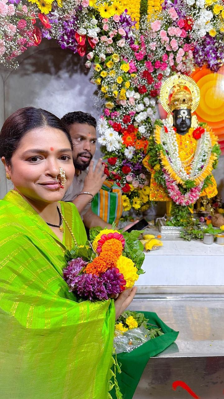 सावळे सुंदर रूप मनोहर पाहून दीपाला आनंद Deepa Parab Chaudhari