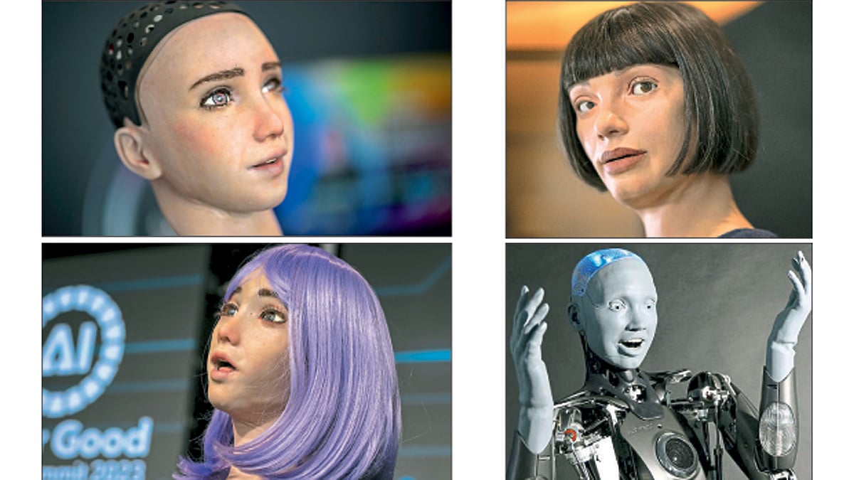 Robot : नोकऱ्या हिसकविणार नाही, बंडही करणार नाही; मानवीय रोबोंनी दिली ...